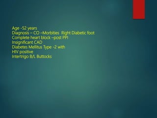 Right diabetic foot 1 | PPT