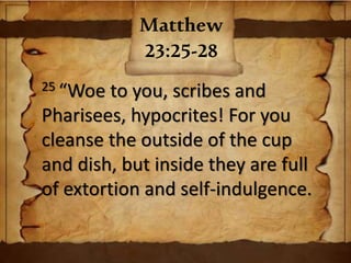 Righteousness of the pharisees | PPTX