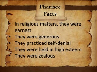 Righteousness of the pharisees | PPTX