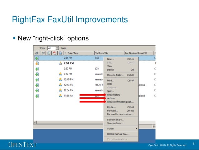 RightFax 10.6 Feature Pack 2