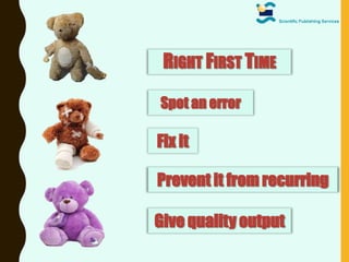 Right First Time and the motives behind it | PPTX