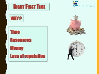 Right First Time and the motives behind it | PPTX