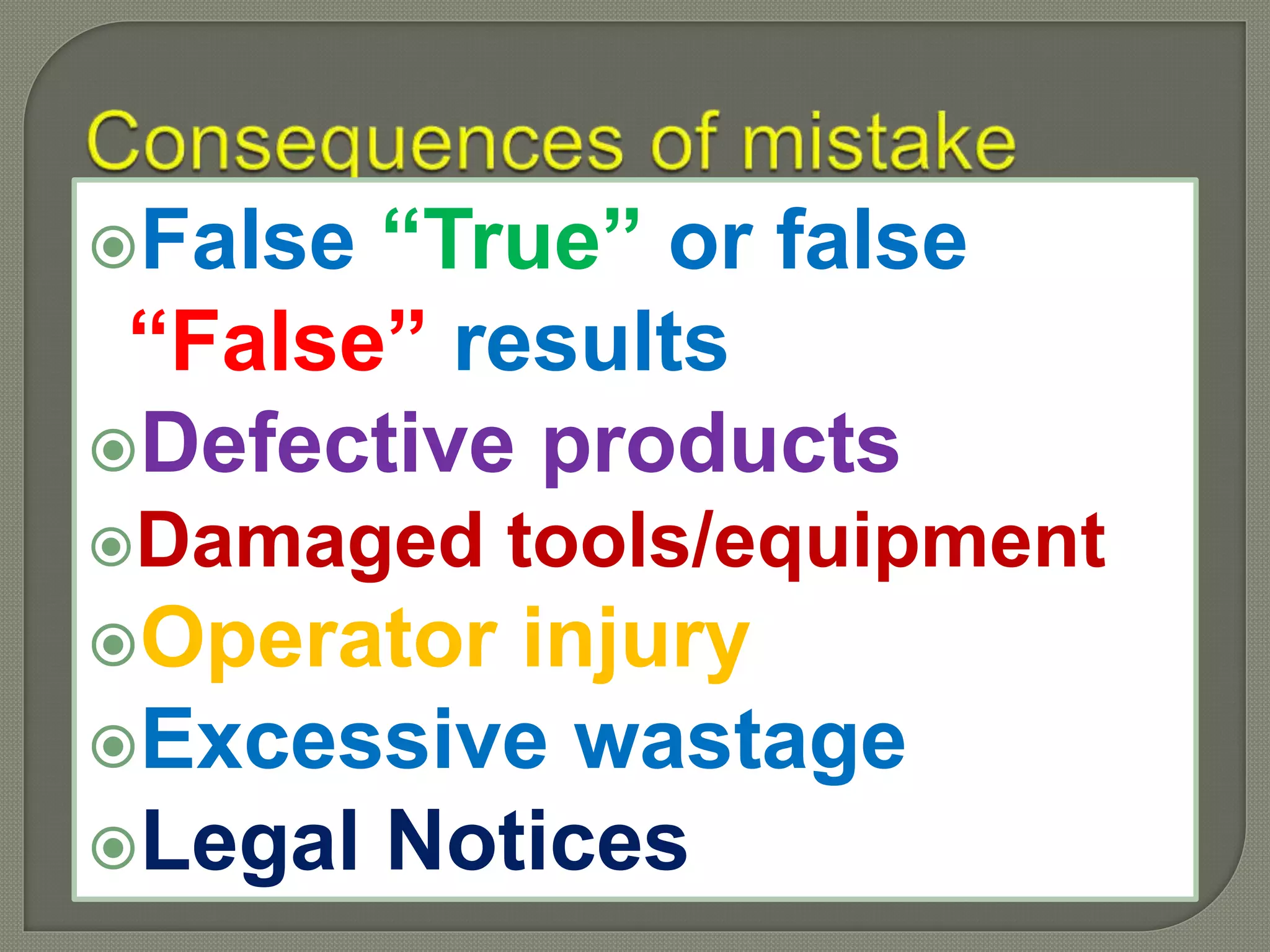 Right first time, every time | PPTX