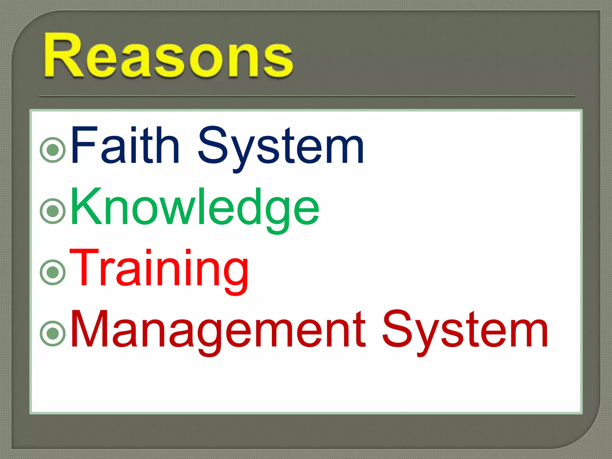 Right first time, every time | PPTX