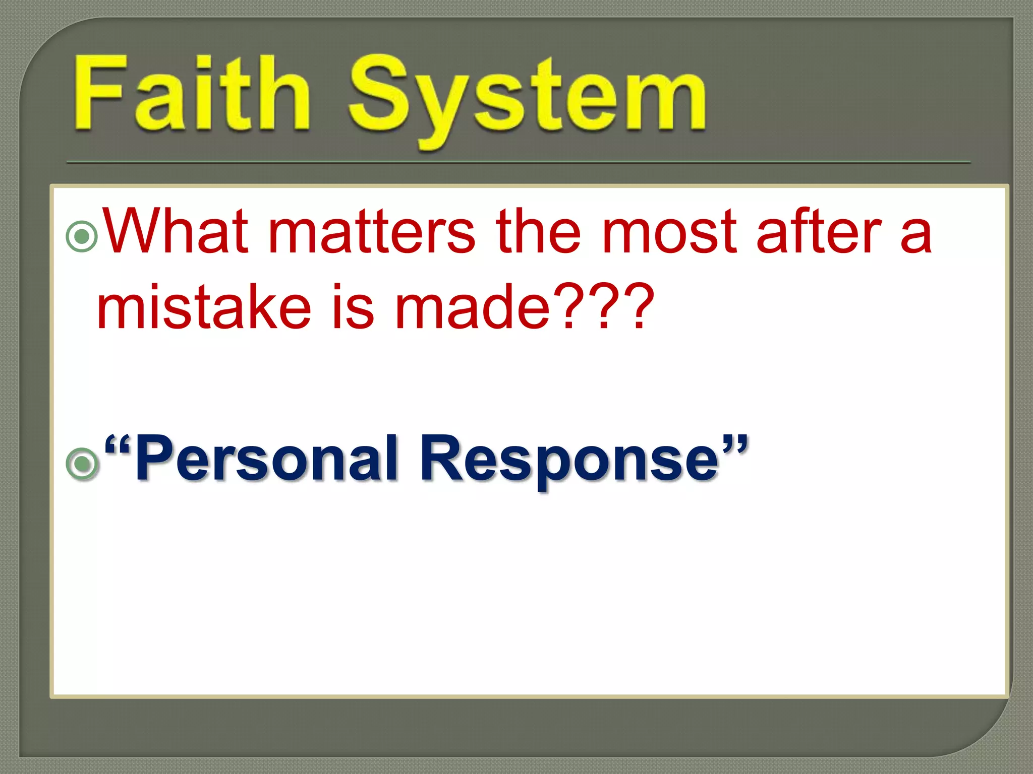 Right first time, every time | PPTX