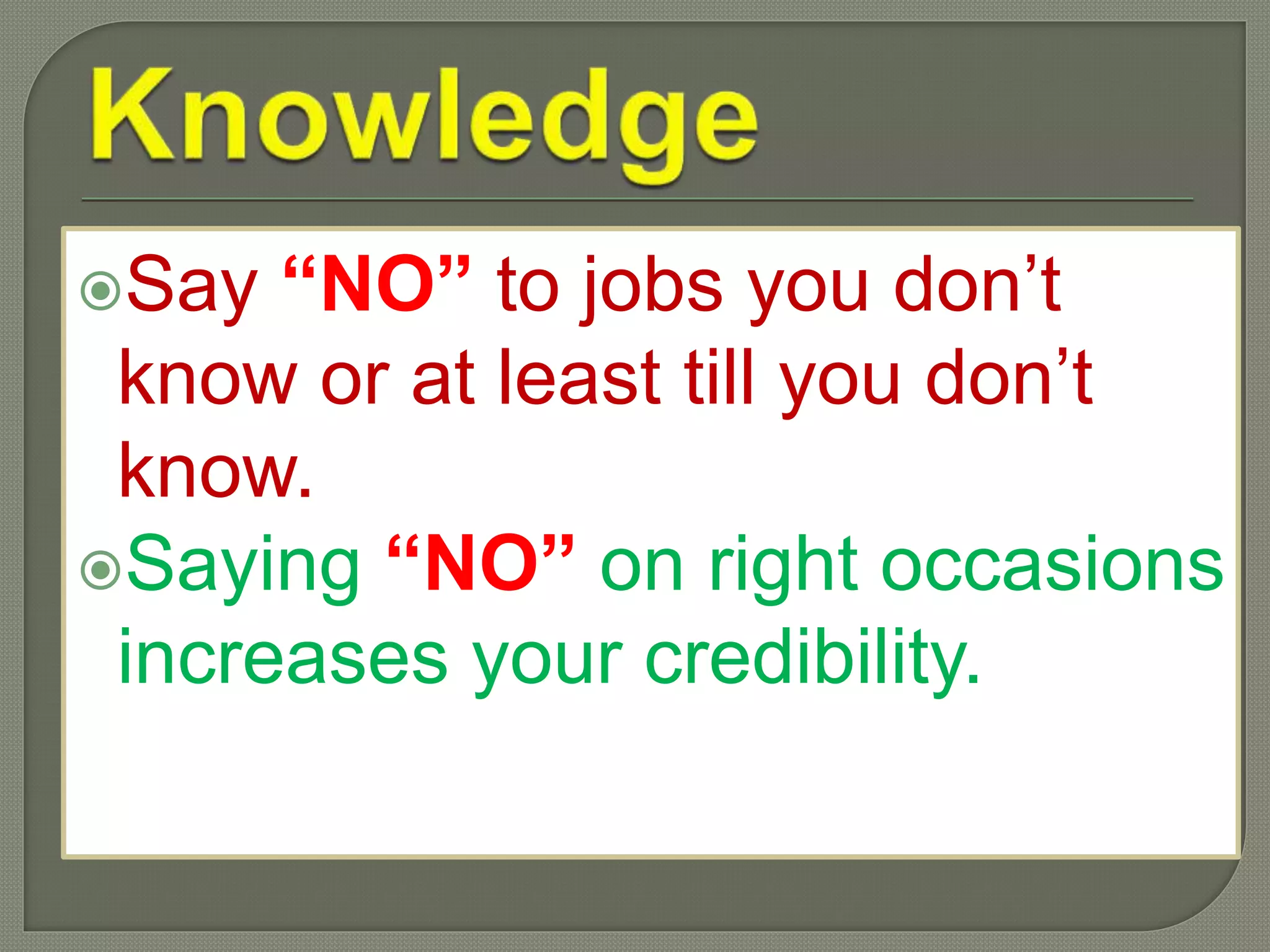 Right first time, every time | PPTX