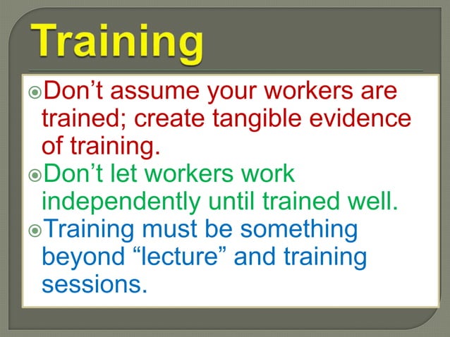 Right first time, every time | PPTX