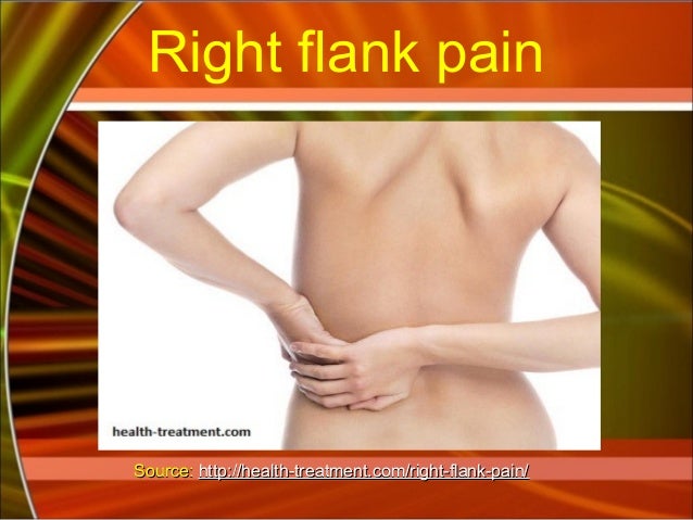 Right flank pain
