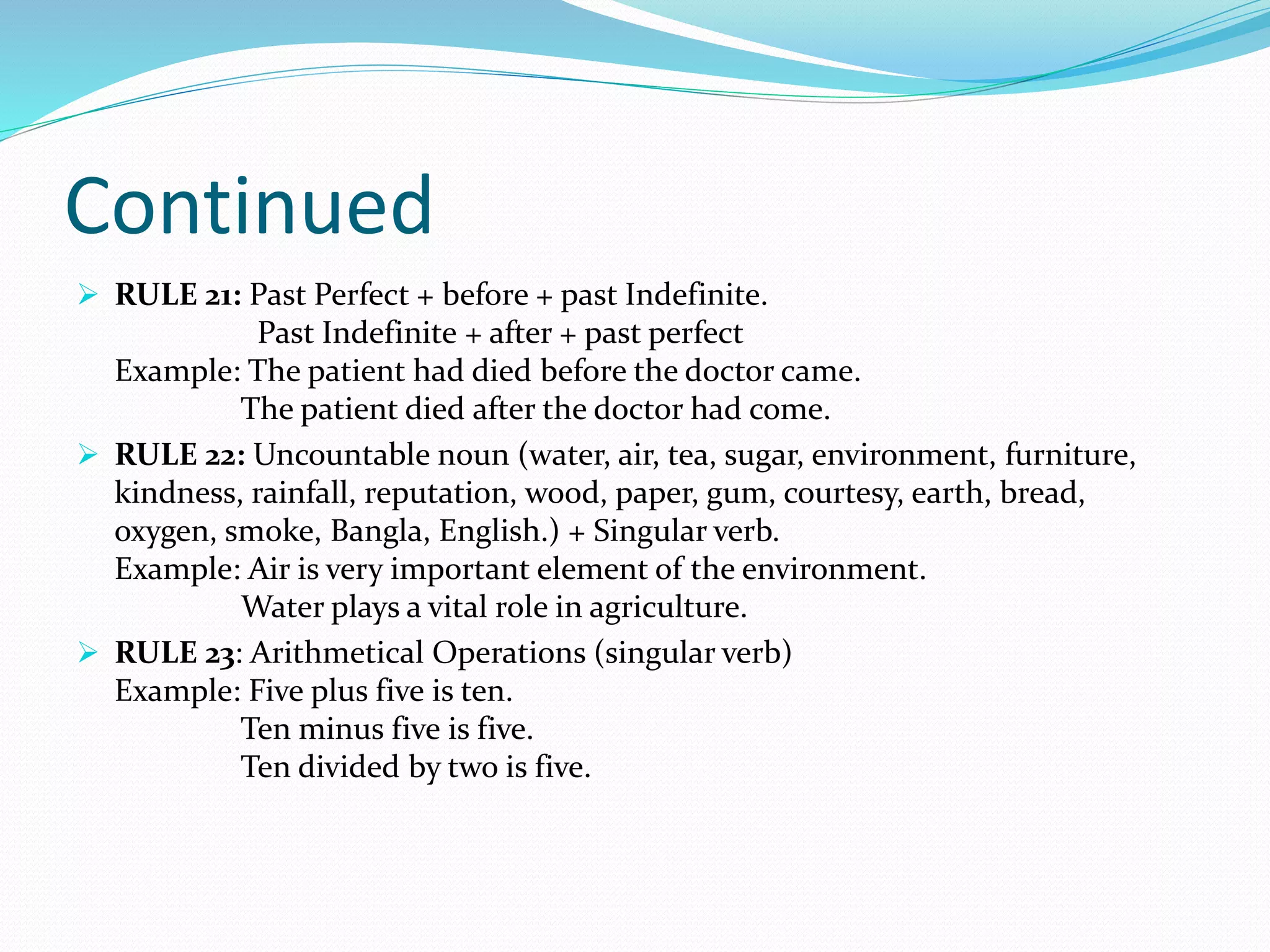 Right form of verb Presented by Monir Hossen | PPT