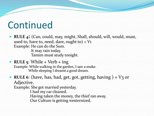 Right form of verb Presented by Monir Hossen | PPT