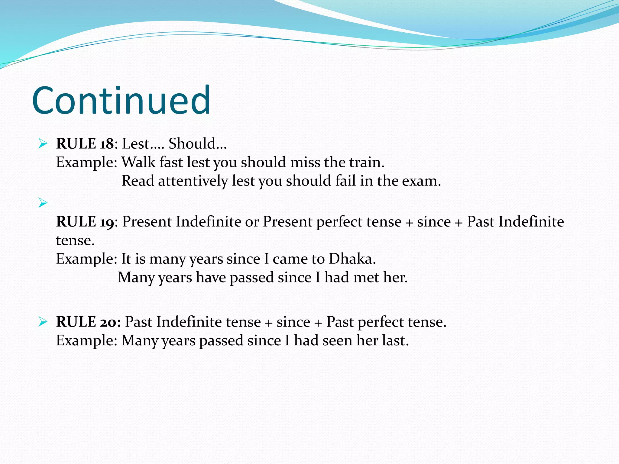 Right form of verb | PPTX