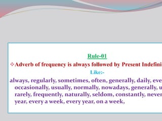 Right forms of verbs | PPTX