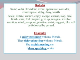 Right forms of verbs | PPTX
