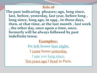 Right forms of verbs | PPTX