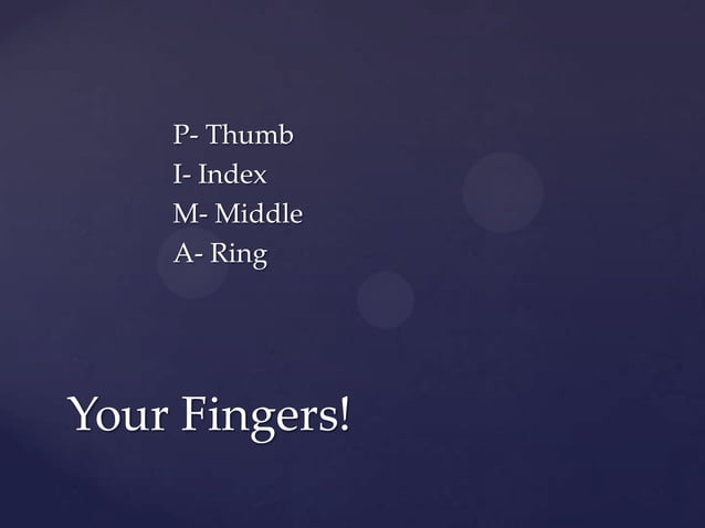 Right hand technique2 | PPTX