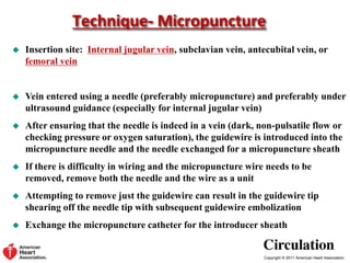 RIGHT HEART CATHETERISTION 1.ppt