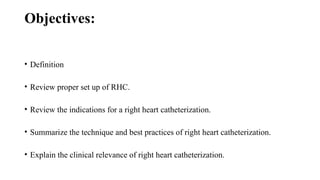 RIGHT HEART CATHETERIZATION (RHC) STUDY.pptx