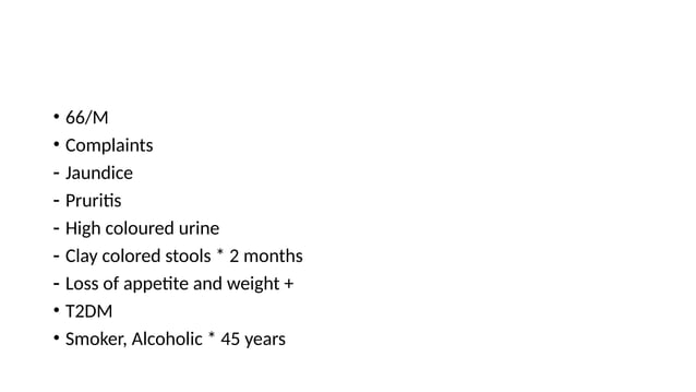 Right Hypochondrial Mass with Obstructive Jaundice.pptx