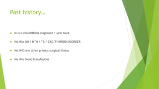 Right hypochondrium lump[1] | PPTX