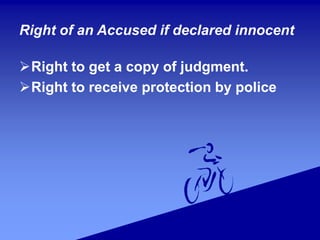 Forensic Psychology - Rights of Accused | PPTX