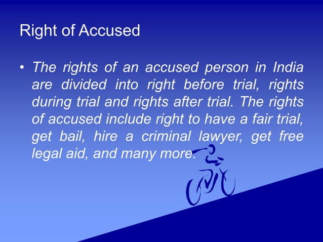 Forensic Psychology - Rights of Accused | PPT