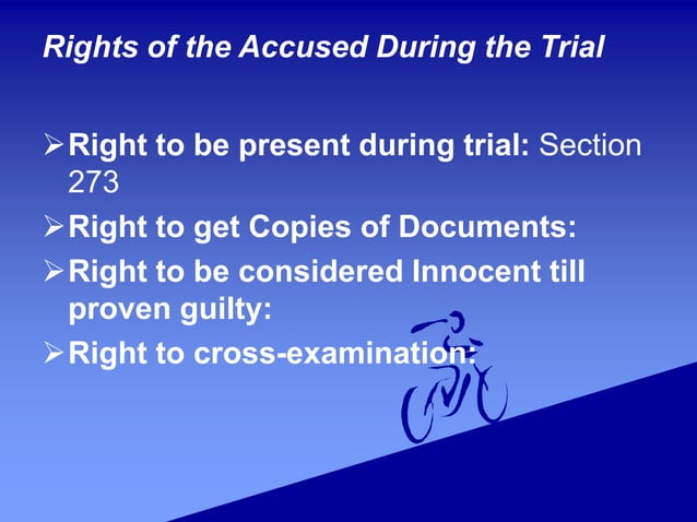 Forensic Psychology - Rights of Accused | PPT