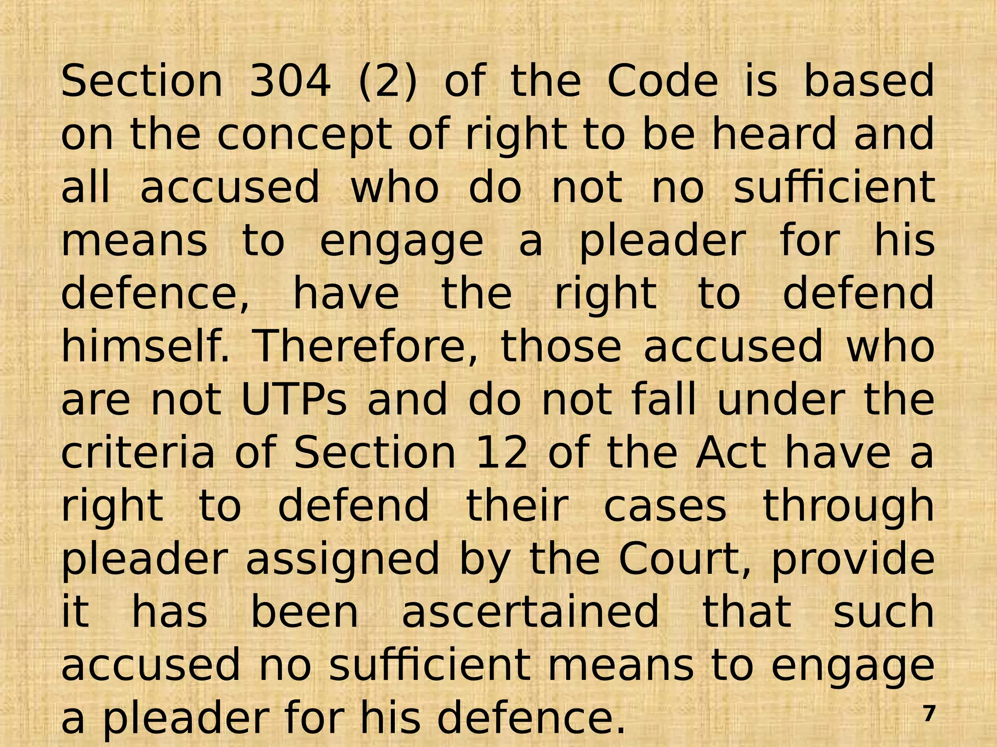 Right of Accused – Legla Aid, Double Jeopardy and Custodial Torture | PDF