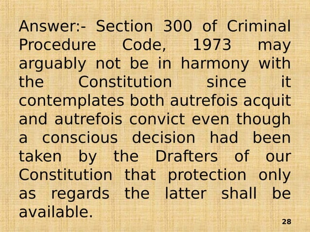 Right of Accused – Legla Aid, Double Jeopardy and Custodial Torture | PDF