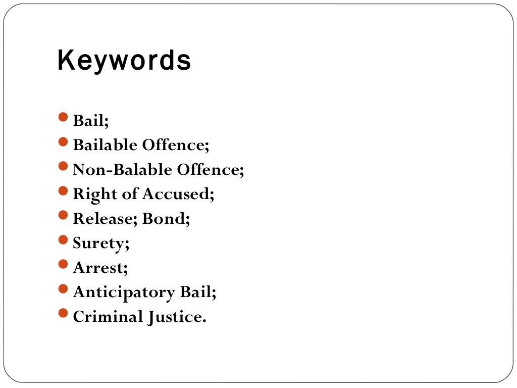 Right Of Bail right-of-bail