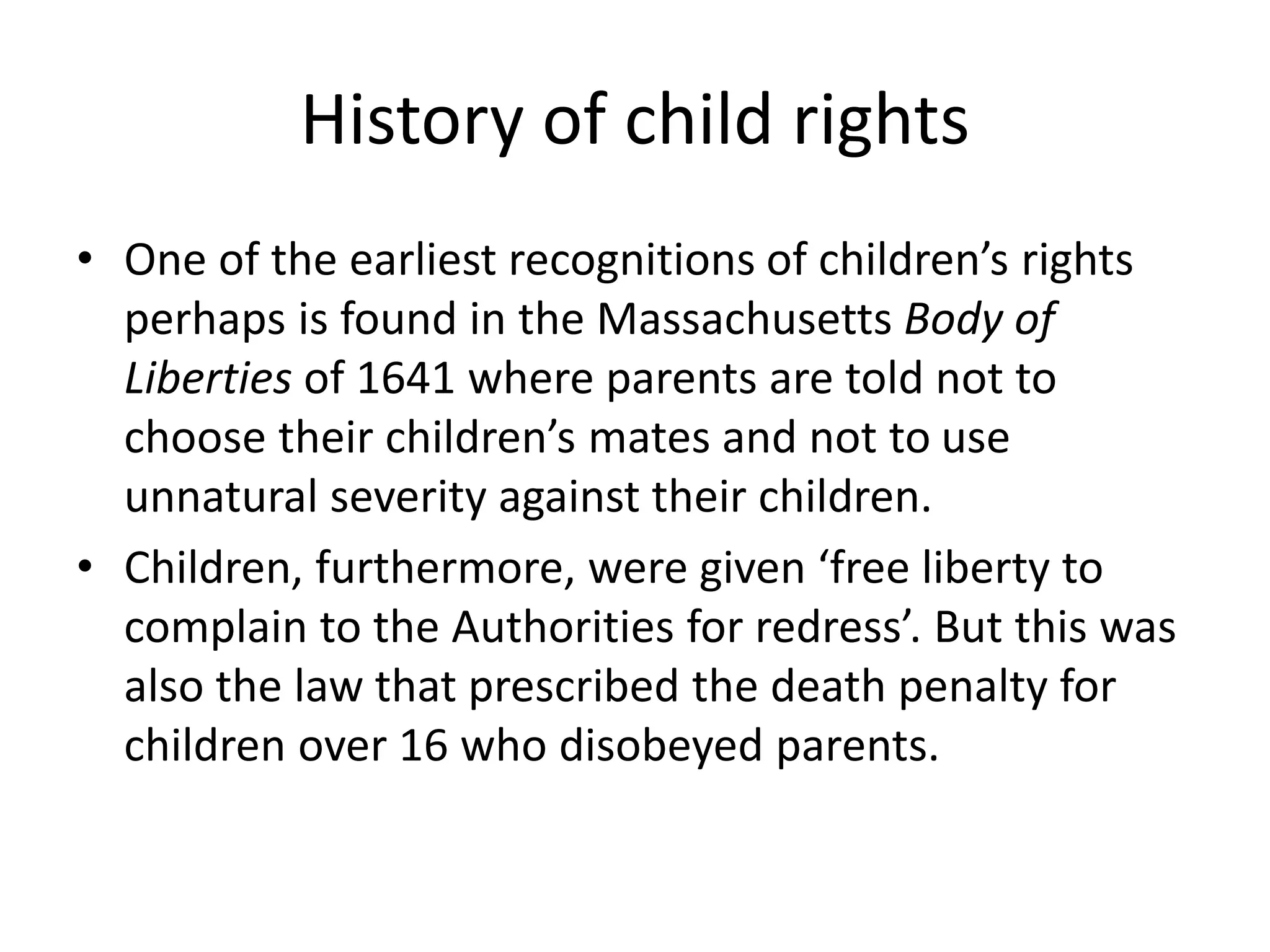 Right of children | PPTX