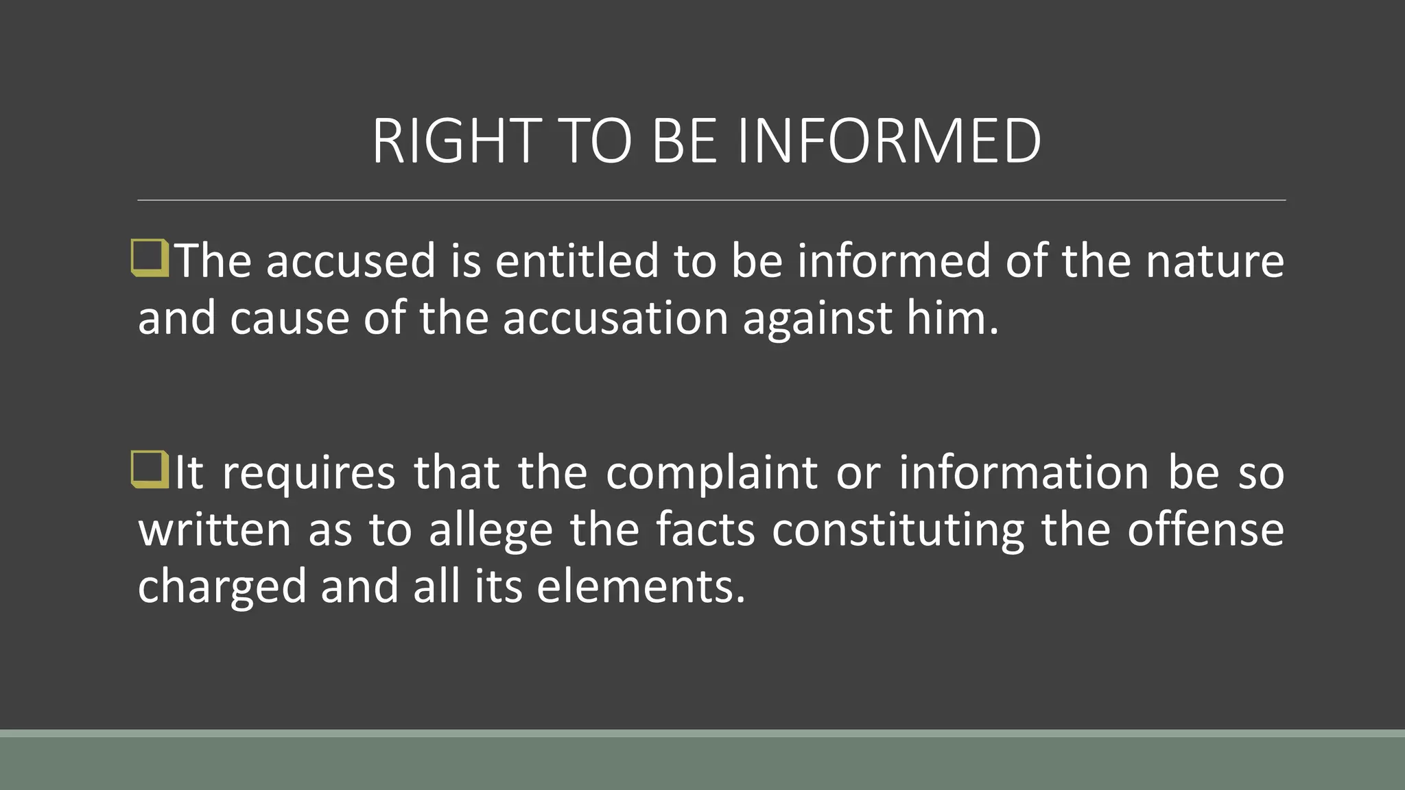 Right of the accused | PPTX