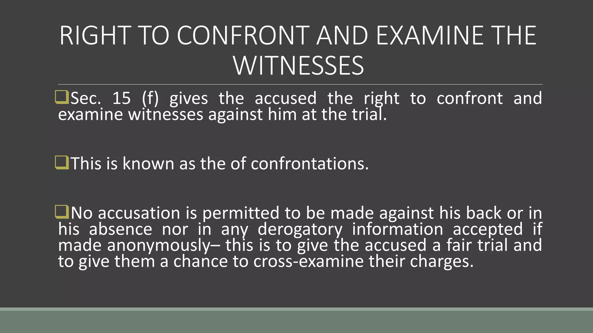 Right of the accused | PPTX