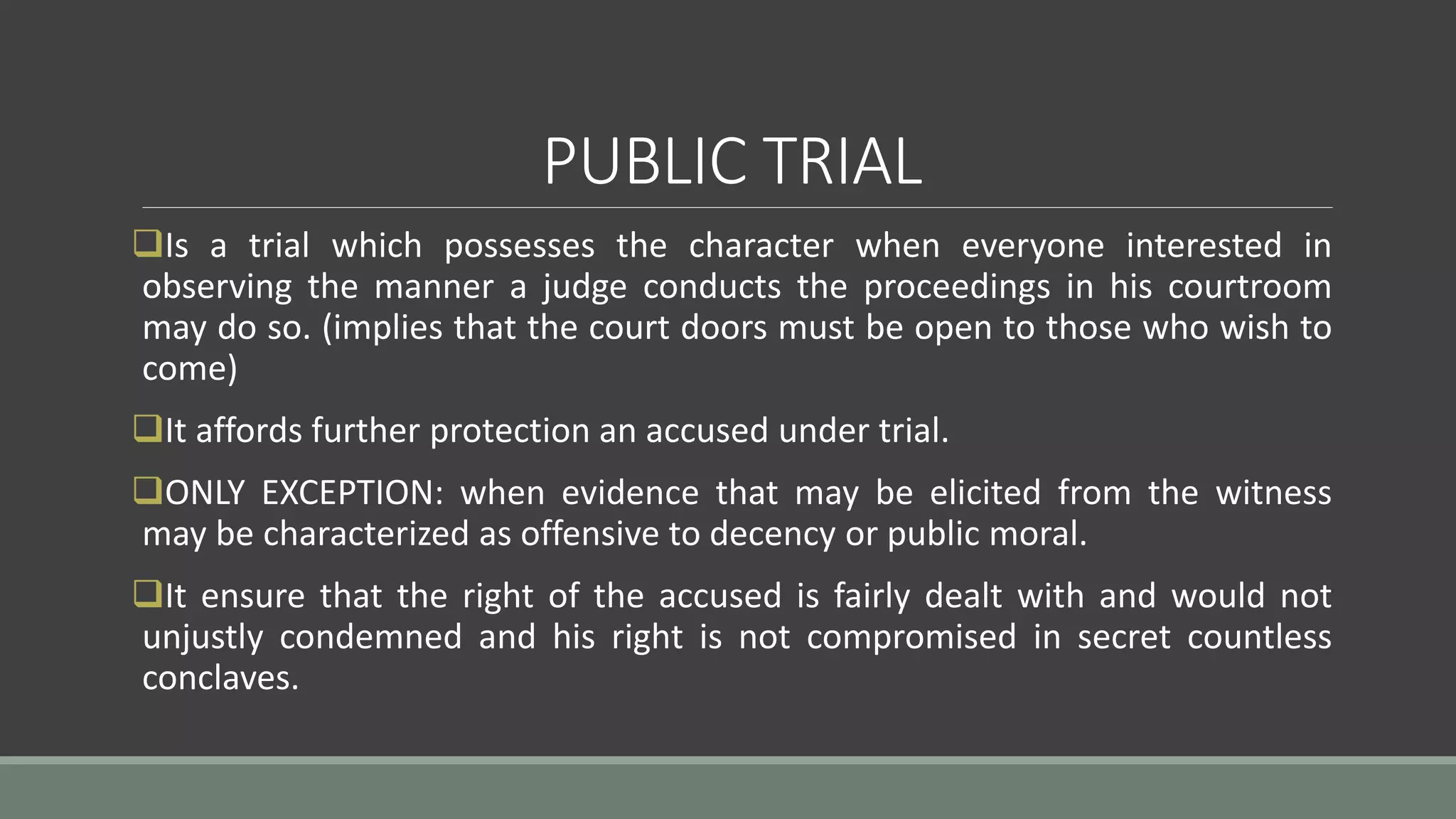 Right of the accused | PPTX