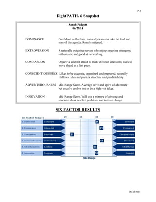 Right path 6 profile | PDF