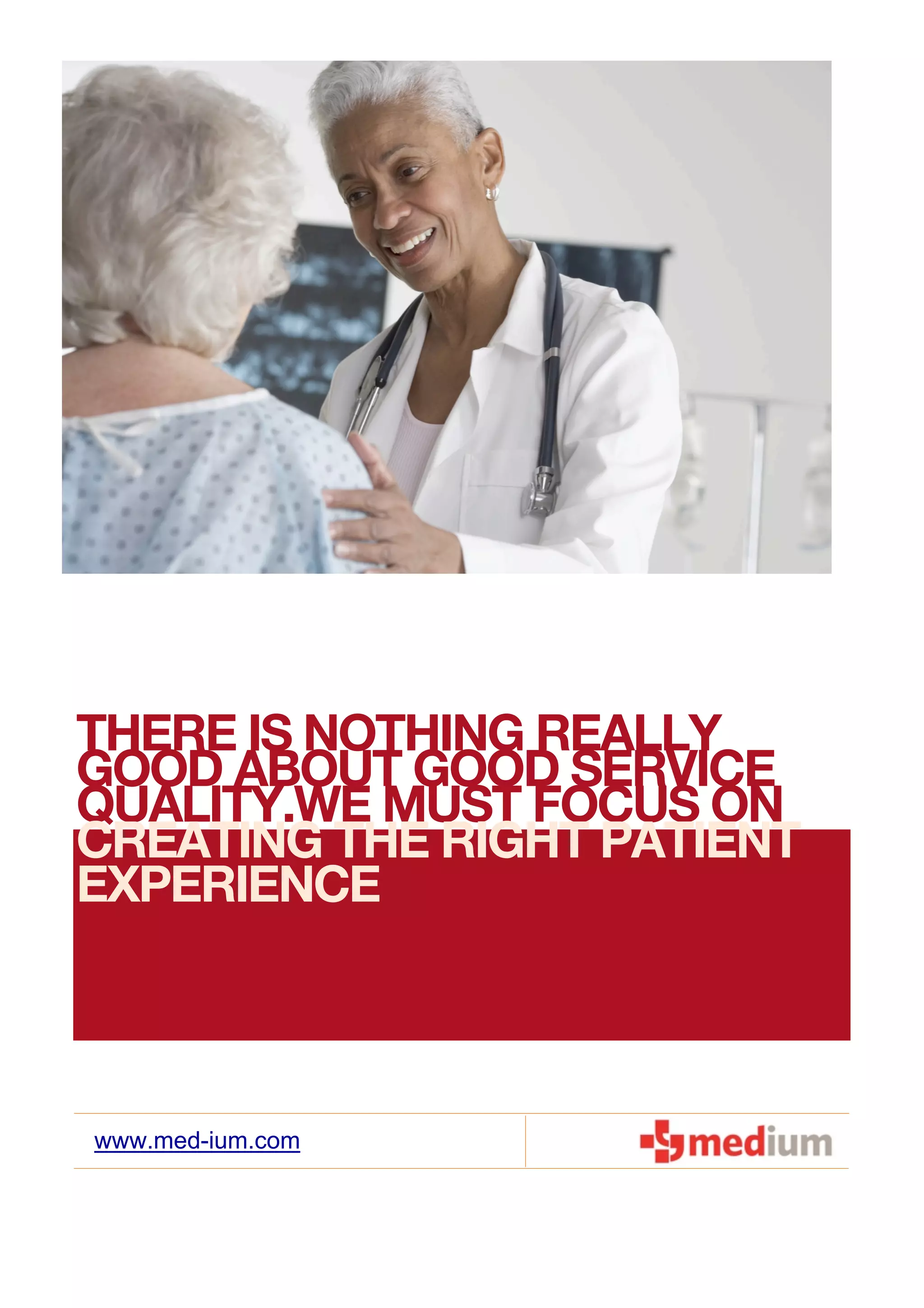 Right Patient Experience | PDF