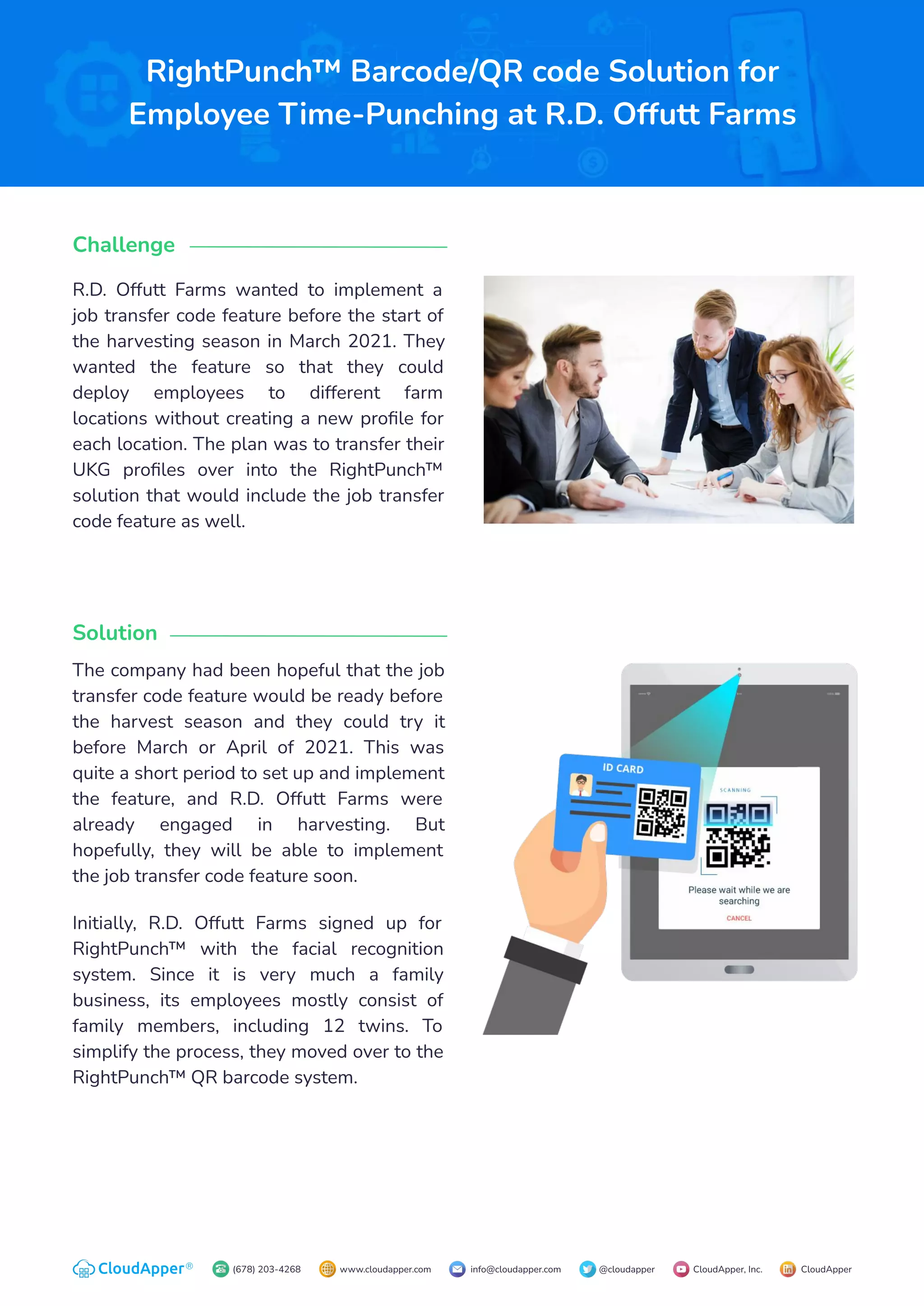 RightPunch™ Barcode_QR code Solution for Employee Punching at R.D ...