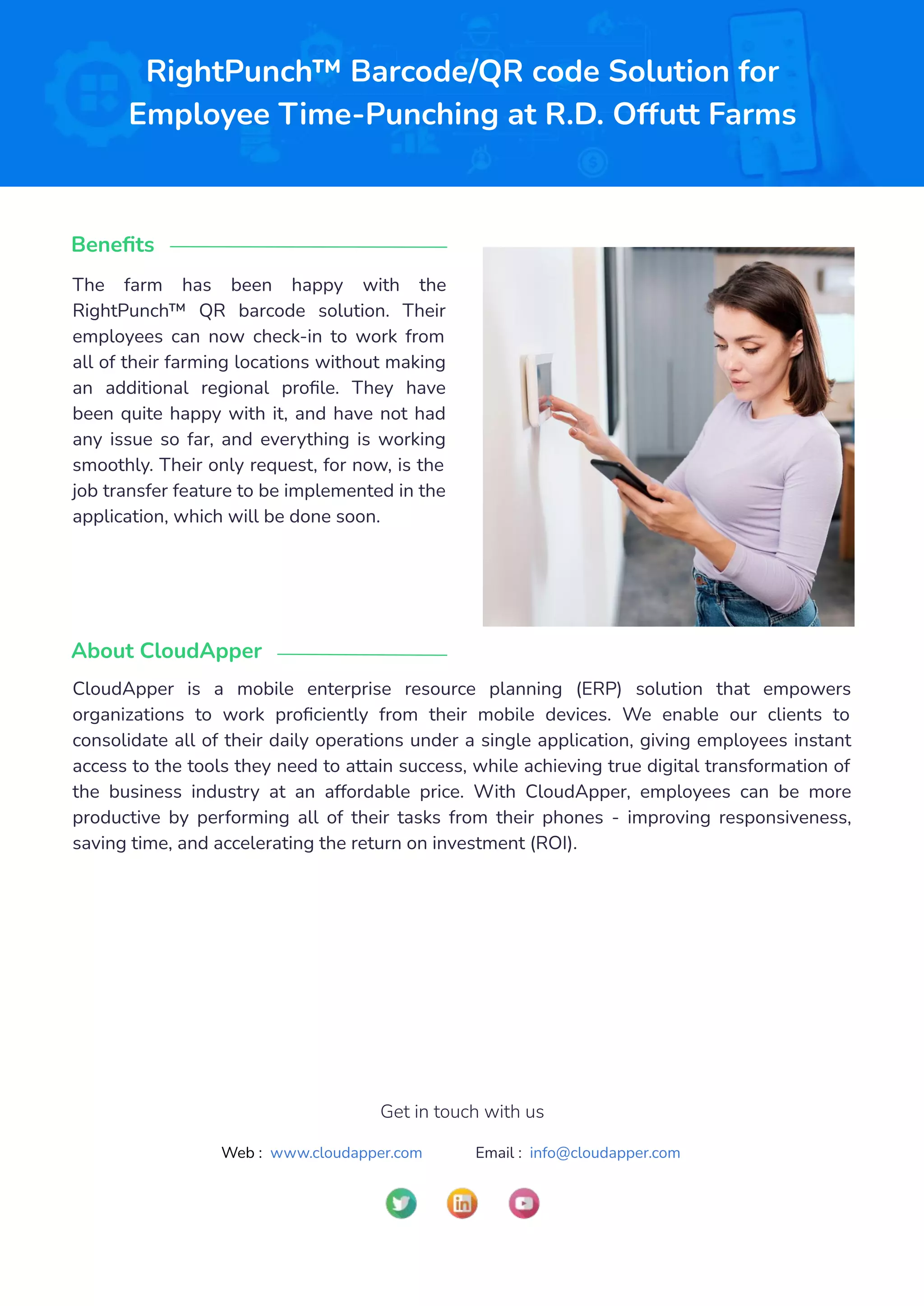 RightPunch™ Barcode_QR code Solution for Employee Punching at R.D ...