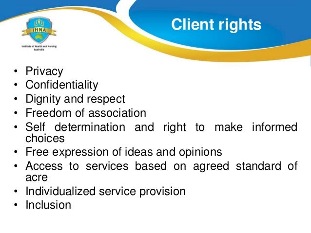 Clients Rights Policy