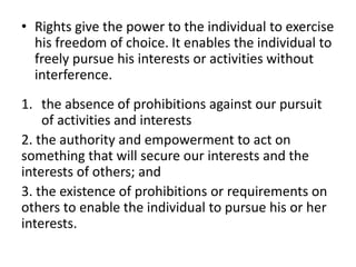 Rights and Duties | PPTX