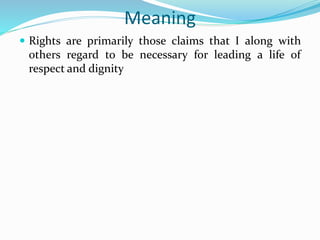 Rights | PPT