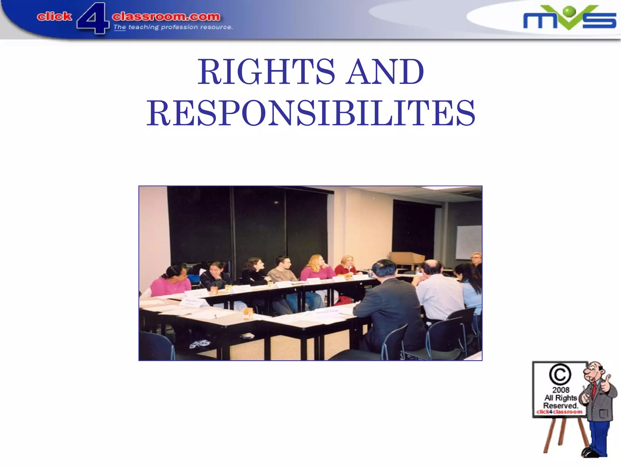 Rights and responsibilites | PPT