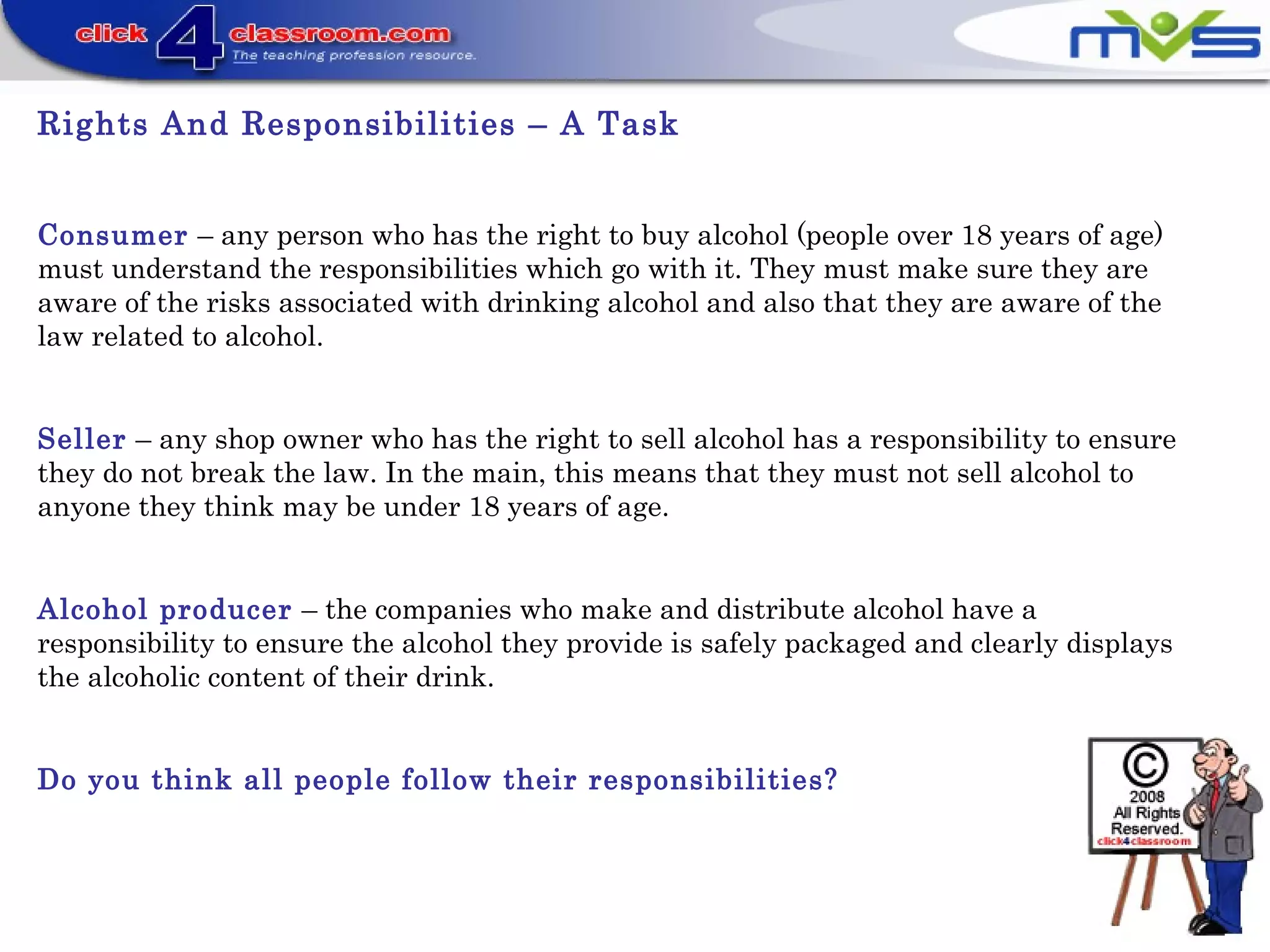 Rights and responsibilites | PPT