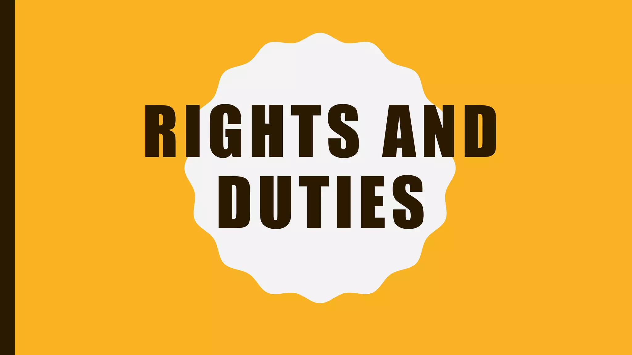 Rights and duties | PPTX