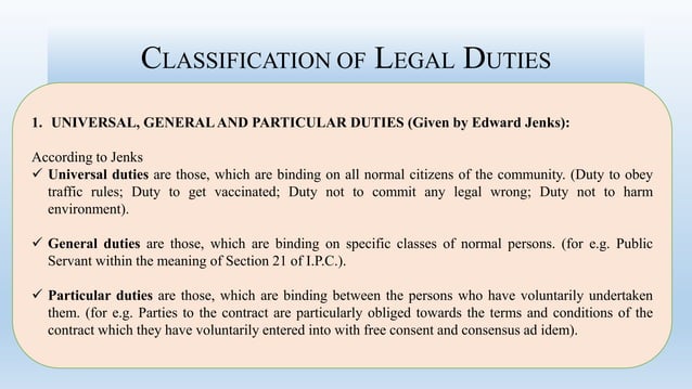 Rights and Duties | PPTX | Law