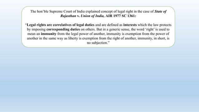 Rights and Duties | PPTX | Law