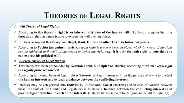 Rights and Duties | PPTX | Law