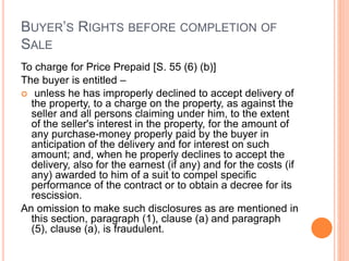 Rights and liabilities of buyer and seller | PPTX