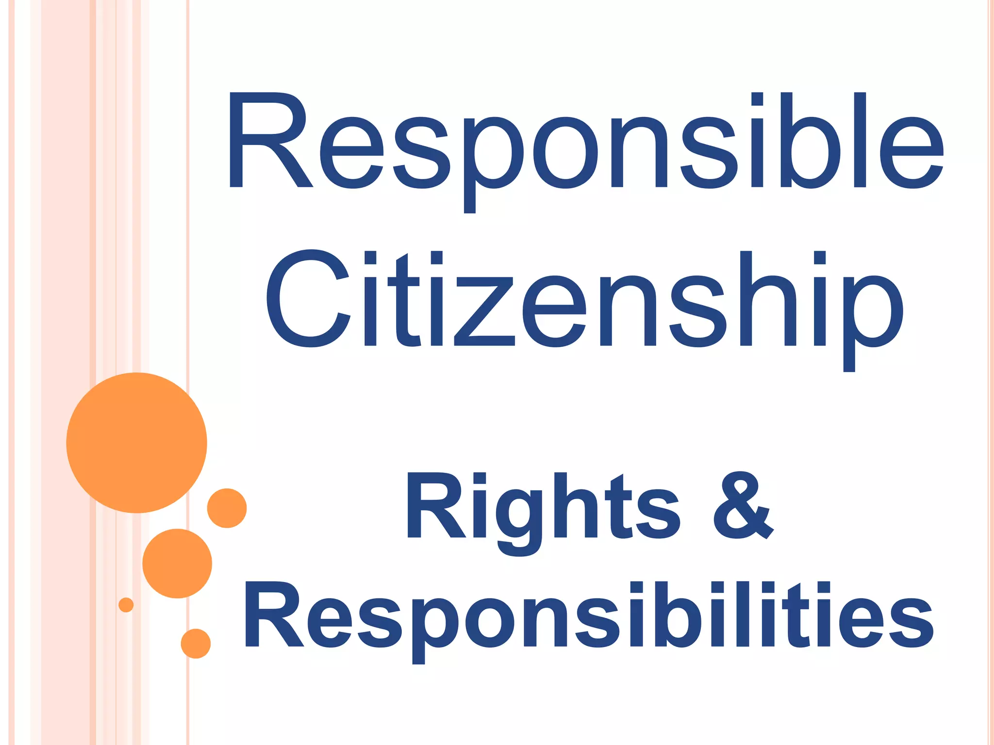 Rights and responsibilities_citizenship | PDF | Political Issues ...