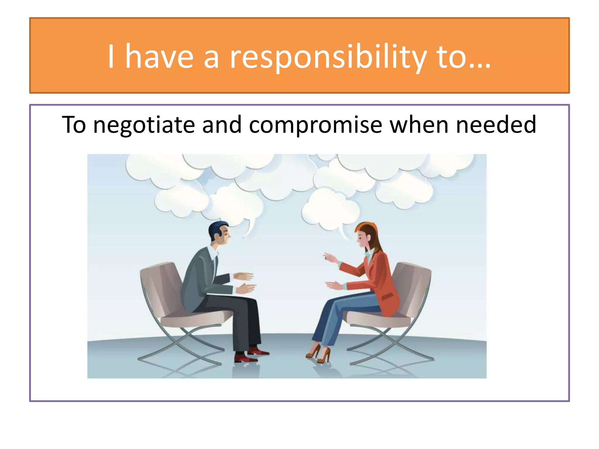 Rights and responsibilities in relationships | PPTX