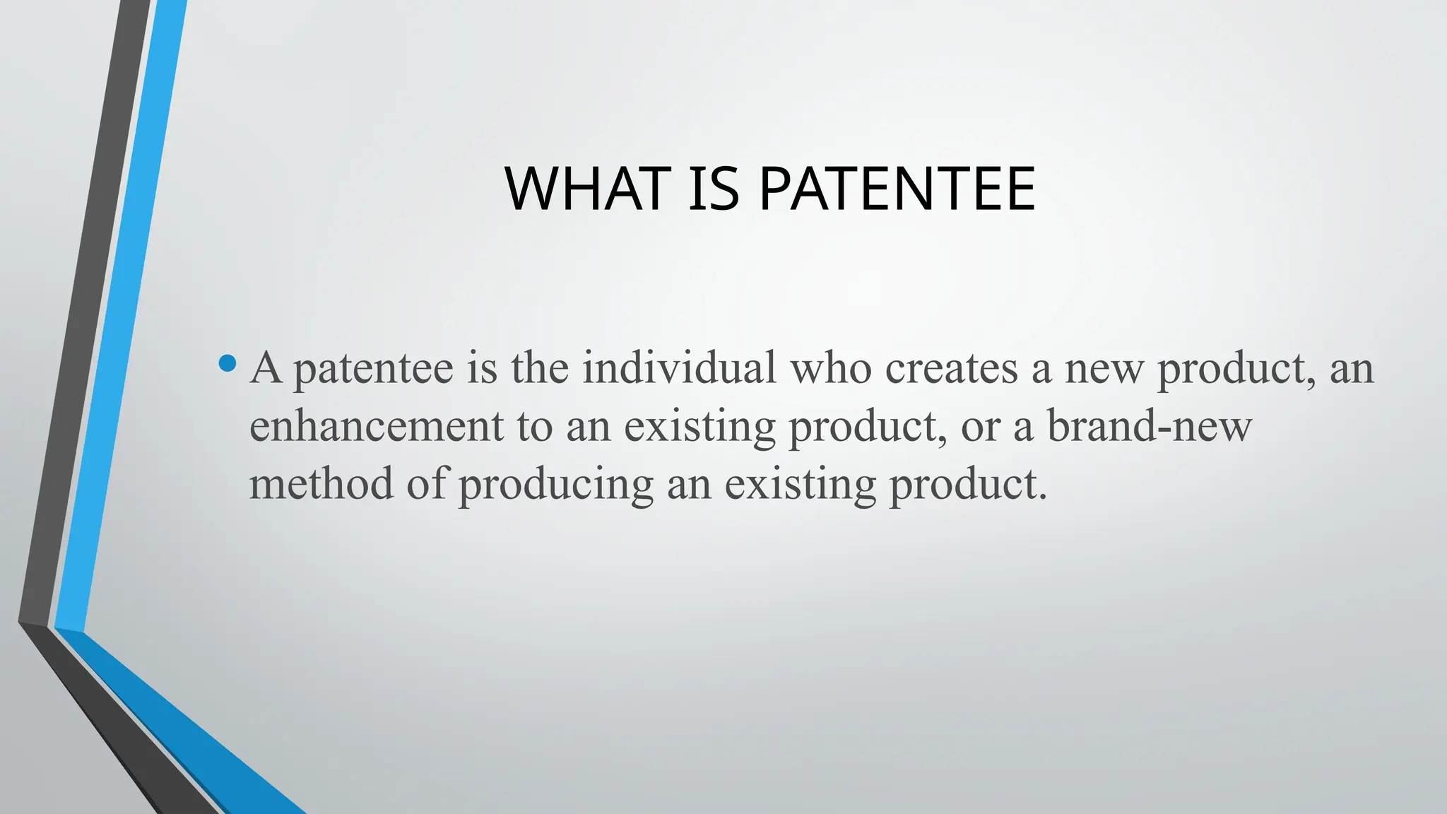 RIGHTS AND RESPONSIBILITIES OF A PATENTEE.pptx